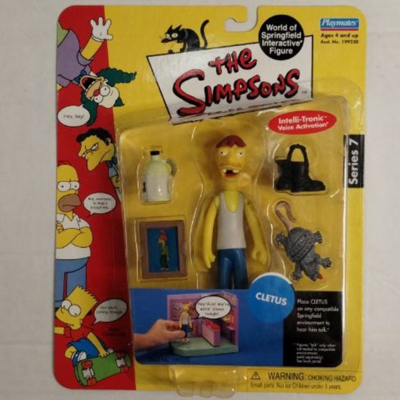 Playmates Toys | Toys | The Simpsons Cletus Intelli Tronic Figure ...